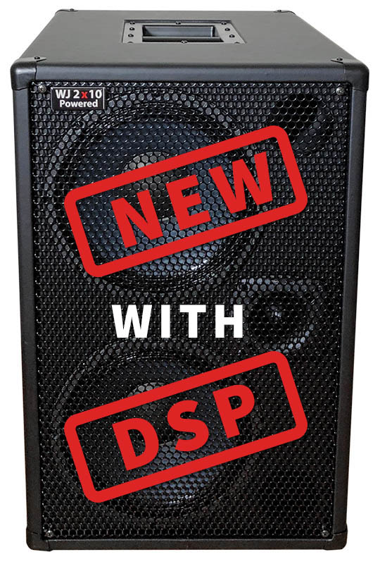 WJ 2x10 Powered Bass Cabinet with DSP - GBODY SOUND LAD